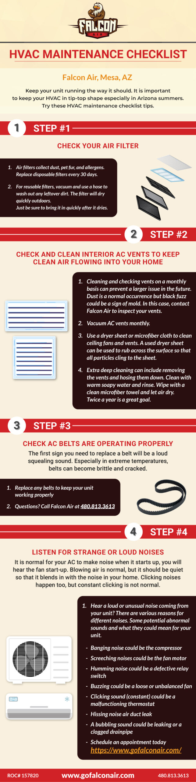 Top Tips For HVAC Maintenance | Falcon Air Conditioning